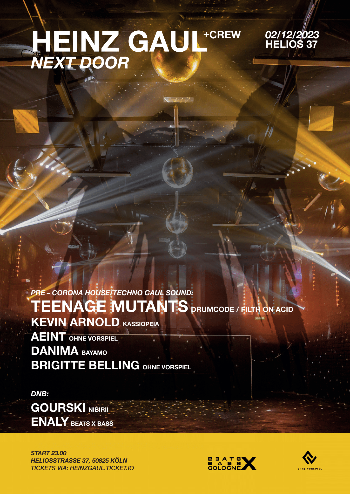 HEINZ GAUL - next door w/ Teenage Mutants (Drumcode), Kevin Arnold ...